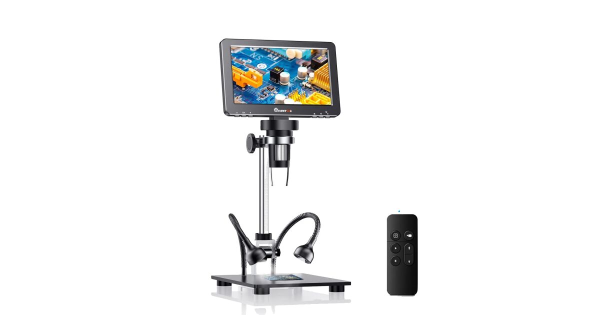Digital Microscope, 1080FHD Image Quality, 500X to 1500X Magnification ...