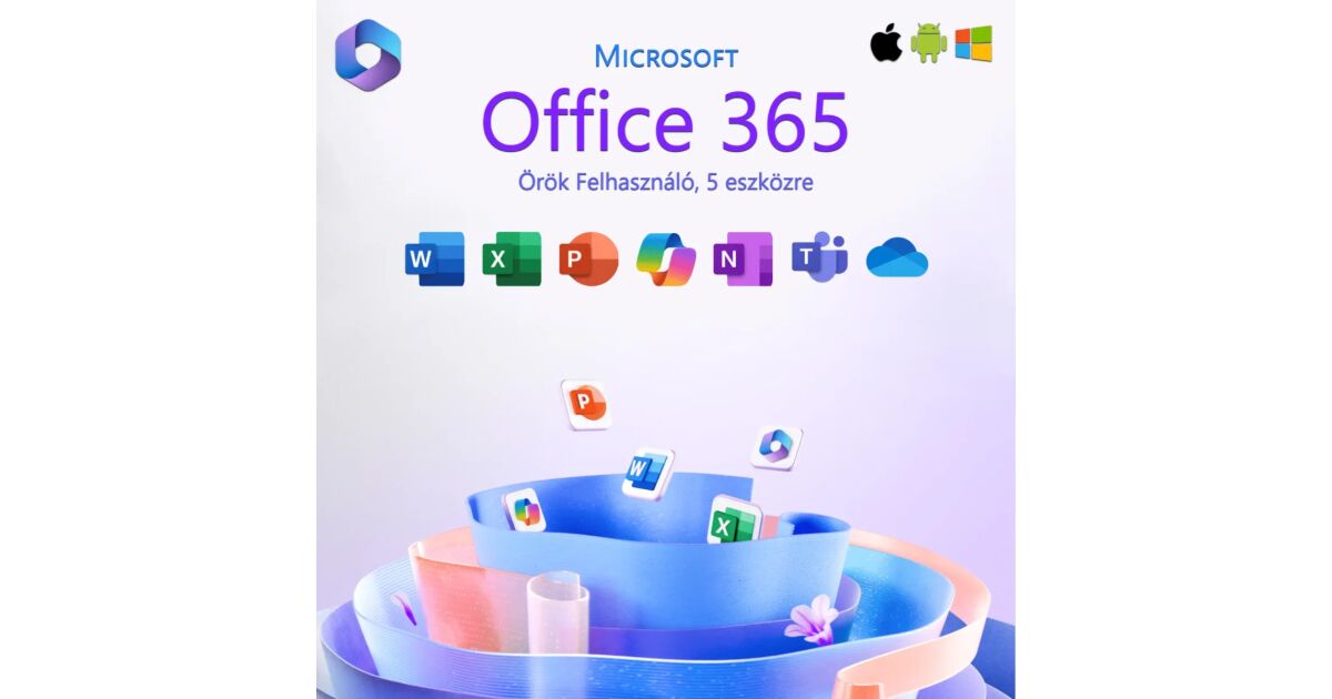 Microsoft Office 365 - 1 user, 5 devices I Windows&MacOS I Lifetime ...