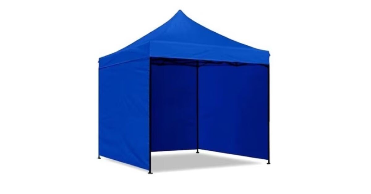 Cort pavilion pliabil de gradina, curte, evenimente 3x3 m, albastru ...