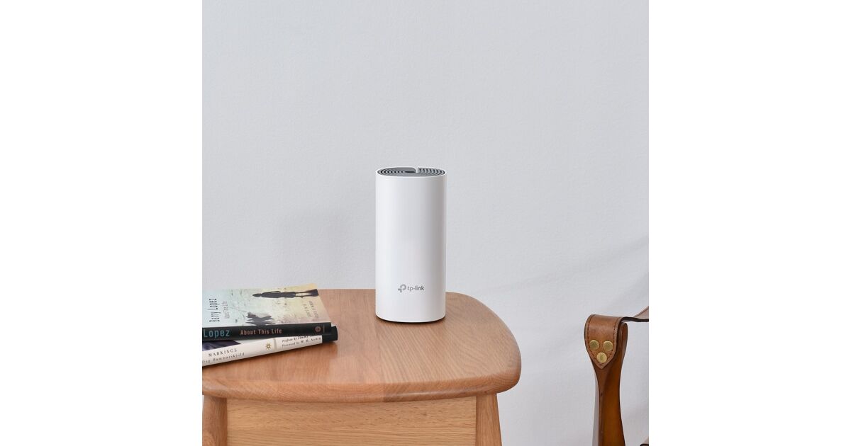TP-LINK Deco E4 Mesh-WLAN 2 darabos fehér AC1200 (Deco E4(2-pack ...