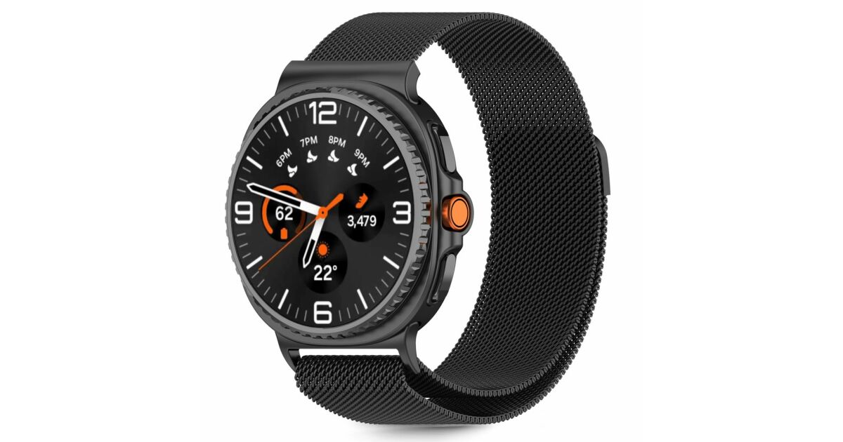 TECH-PROTECT MILANESEBAND SAMSUNG GALAXY WATCH 8 / CLASSIC (40 / 44 / 46 MM) BLACK | Pepita.com