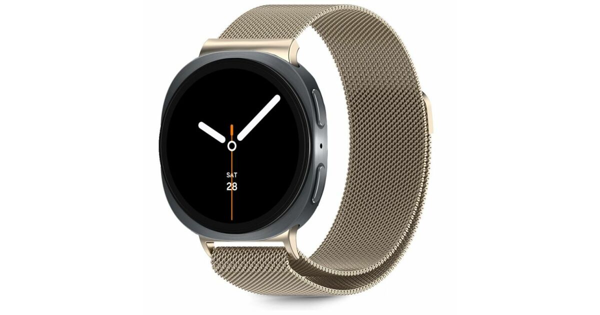 Samsung Galaxy Watch 8 / 8 Classic (40 /44 /46 mm) - TECH-PROTECT Milaneseband - mágneses ...