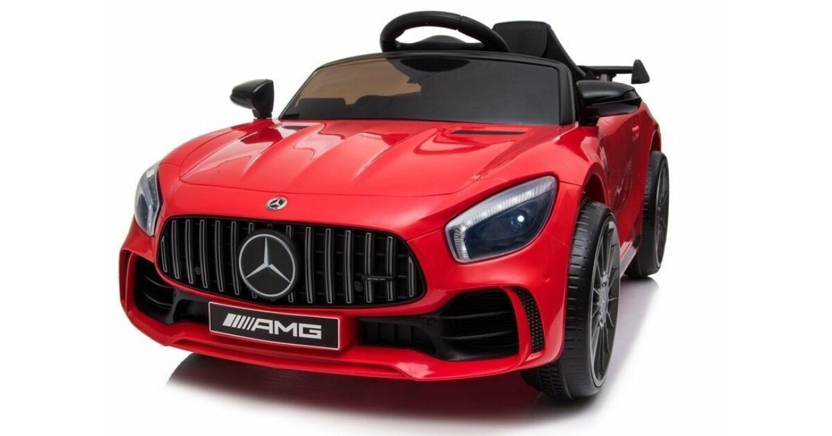 Elektromos autó Mercedes AMG GT 4, piros, Lean 6478 | Pepita.hu