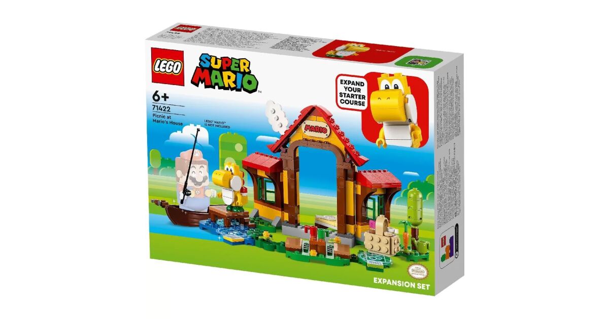 Zestaw rozszerzający Lego Super Mario Dom Mario Piknik 71422 | Pepita.com