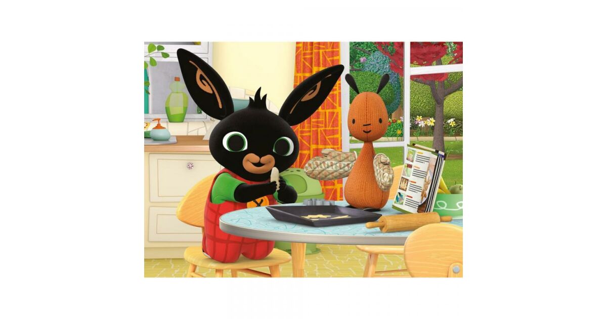 Bing és Flop sütit süt 24db-os Eco puzzle 70x50cm - Lisciani | Pepita.hu