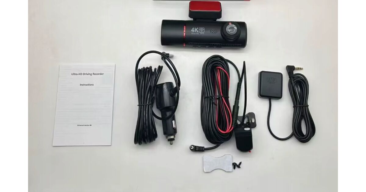 4K HD 3 az 1-ben Autós Kamera GPS-el és Wi-Fi-vel | Pepita.hu