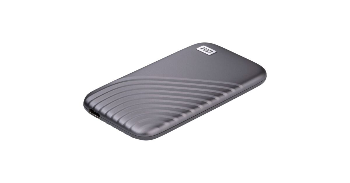 Western Digital My Passport 1 TB USB C-típus 3.2 Gen 2 (3.1 Gen 2 ...