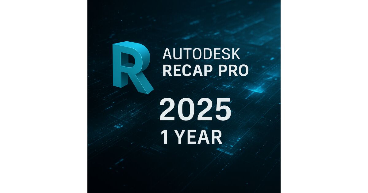AUTODESK RECAP PRO 2025 Licență / Cheie – 1 An | Pepita.com