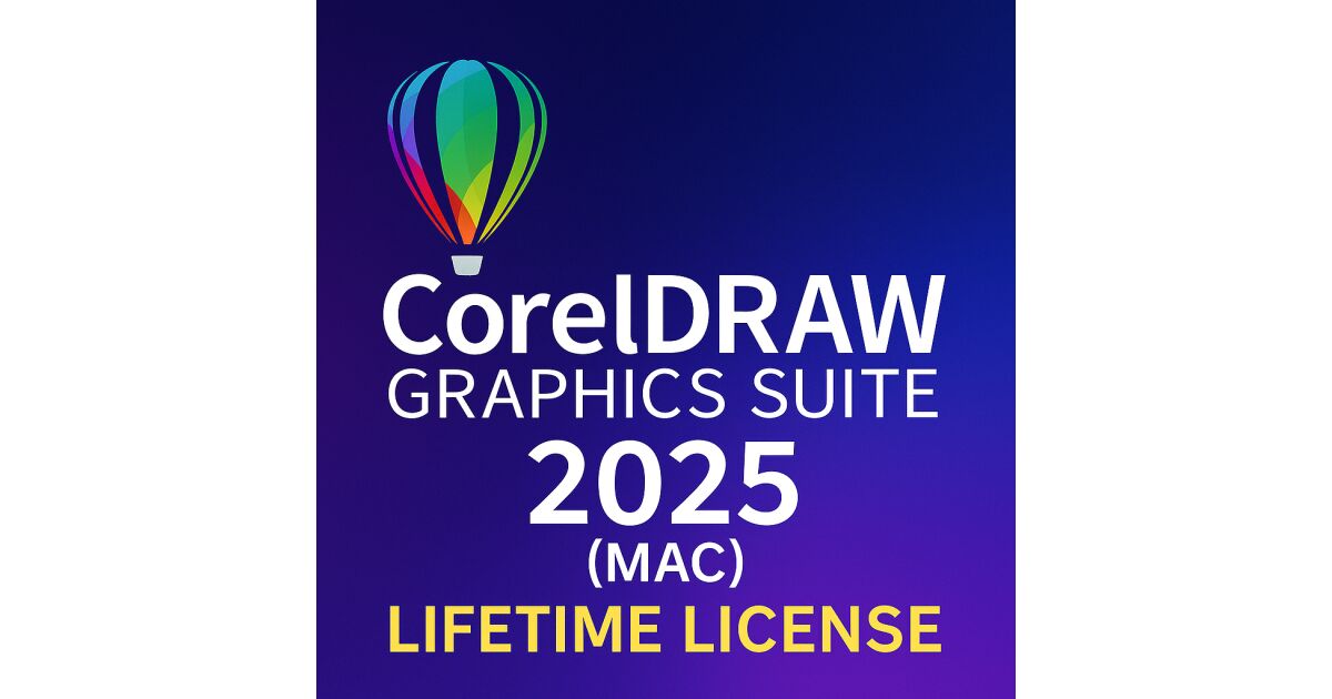 CorelDRAW Graphics Suite 2025 (Mac) – Doživotná licencia pre 1 ...