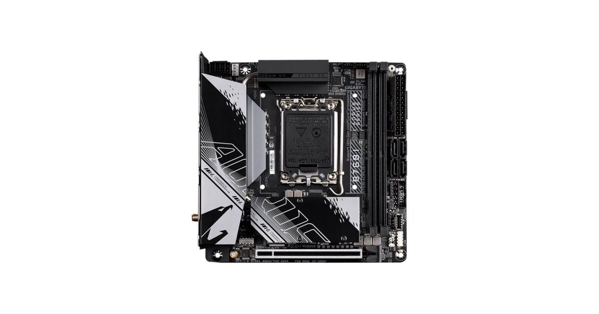 Gigabyte B760I AORUS PRO alaplap Intel B760 Express LGA 1700 mini ITX ...
