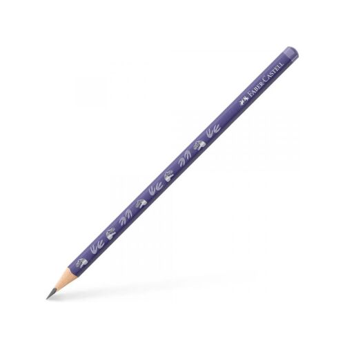 Creioane grafit triunghiulare albastre Faber-Castell Dinosaur HB ...
