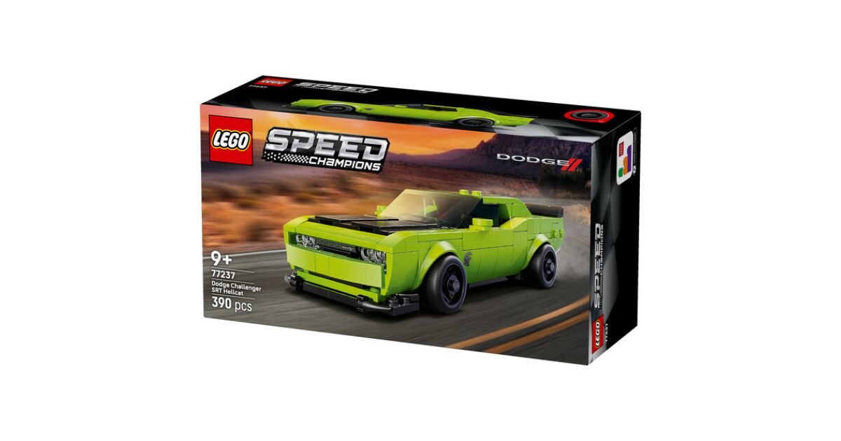 LEGO® Speed Champions Dodge Challenger SRT Hellcat 77237 samochód ...