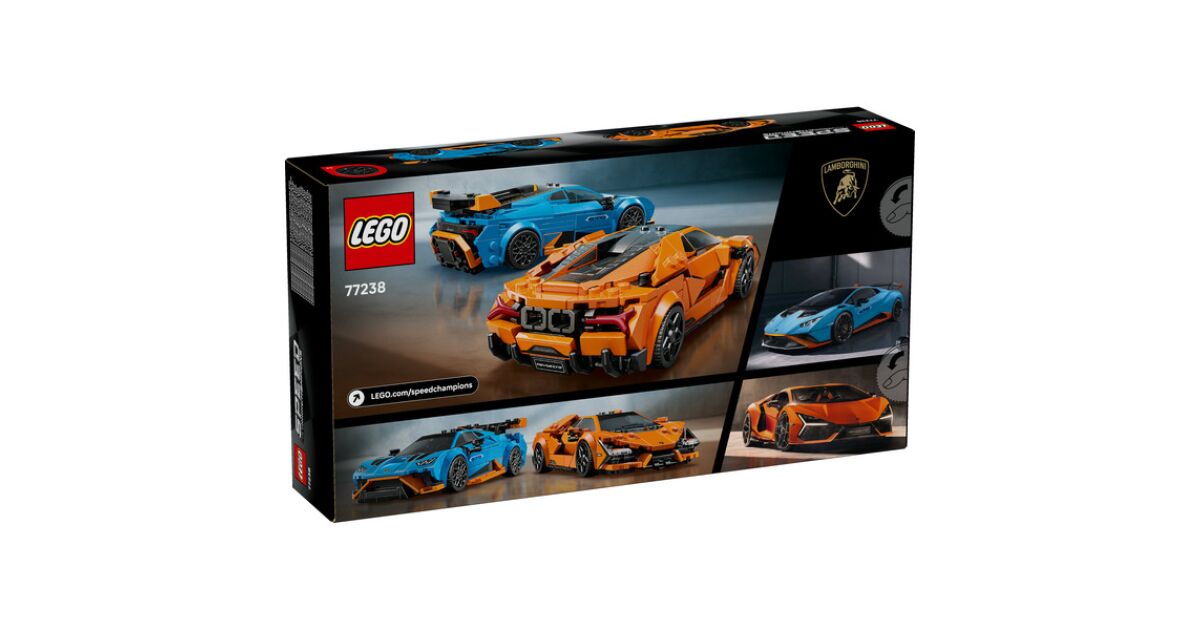 LEGO® Speed Champions Lamborghini Revuelto und Huracán STO 77238 ...