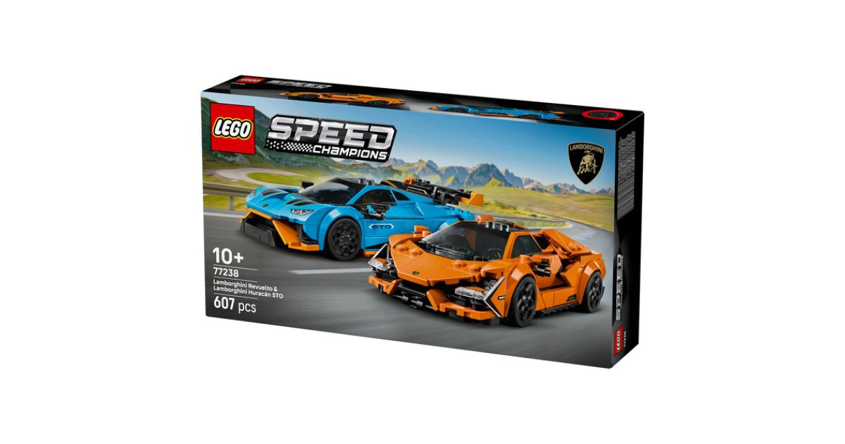 LEGO Speed Champions 77238 Lamborghini revuelto és huracán sto | Pepita.hu