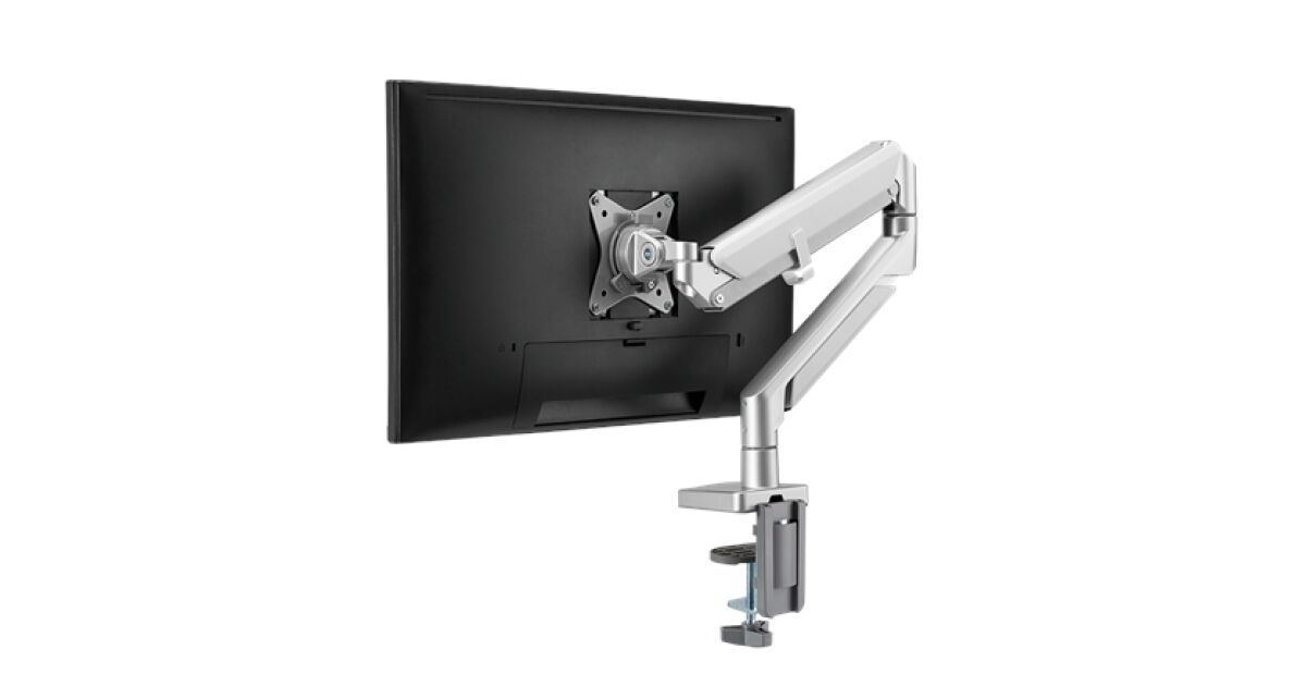 Suport de birou Logilink, pentru 1 TV/monitor plat, curbat, diagonala ...