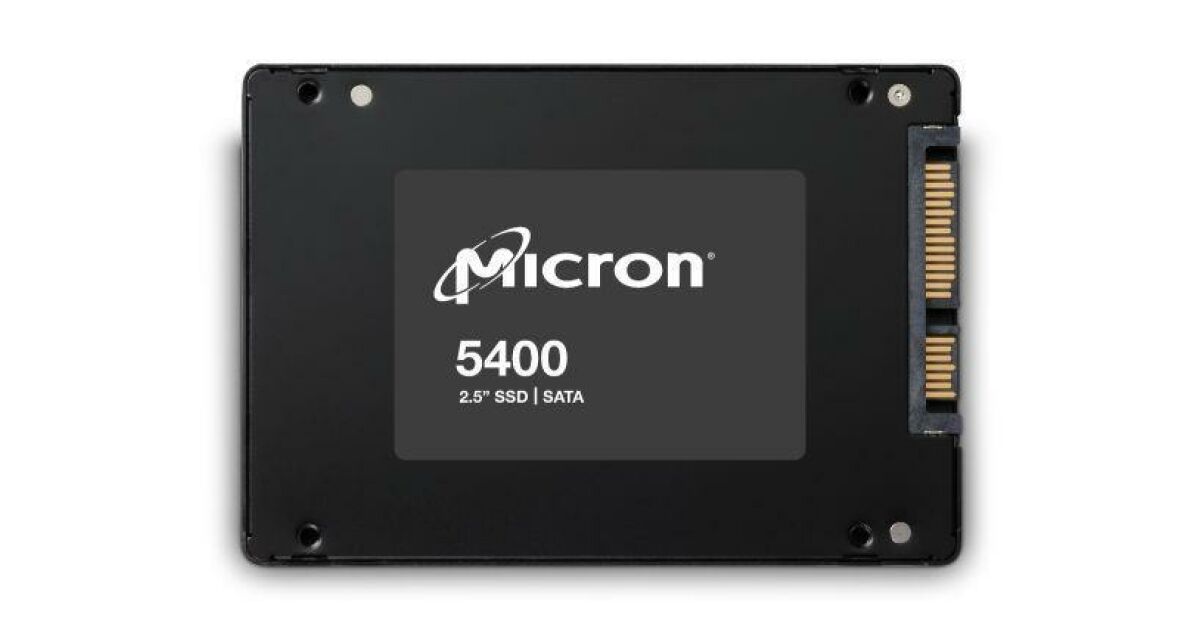 Micron 5400 PRO 1920GB SATA 2,5'' (7 mm) nem SED SSD [Egyes csomag ...