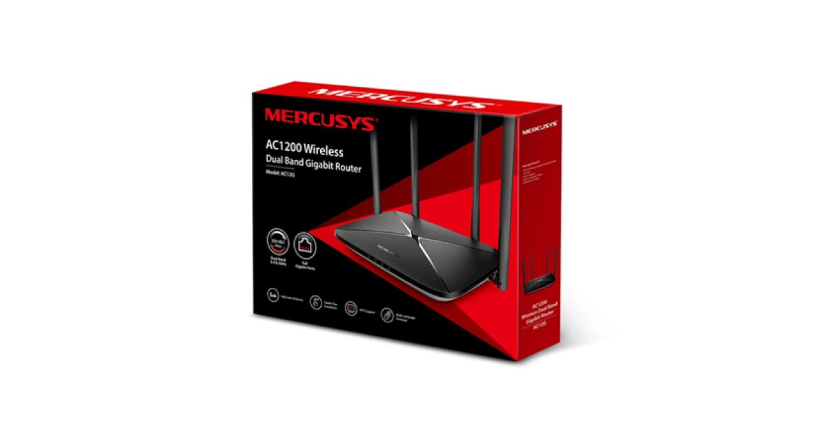 ROUTER MERCUSYS AC12G | Pepita.com