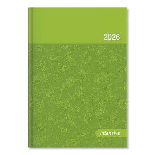Týždenný diár Menu Intensive 2026 B6 zelený lak | Pepita.com