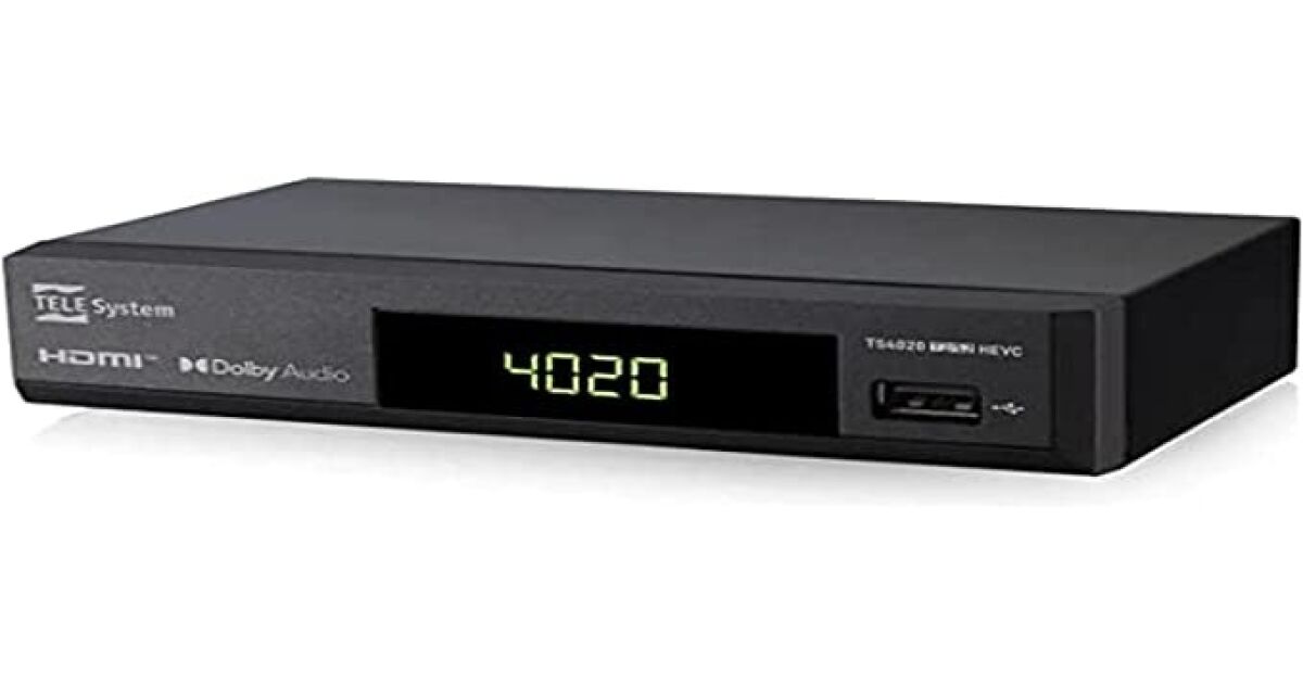 TeleSystem TS4020 DVB-T2/S2 Full HD TV Vevő | Pepita.hu