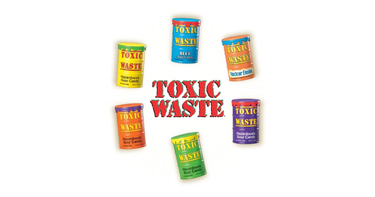 Toxic Waste Purple Drum Sour Candies 42g Lila Dobozos Savanyú Cukorkák ...