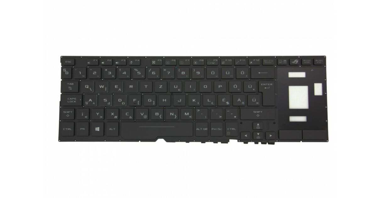 Asus ROG Zephyrus GX501 fekete magyar Laptop billentyűzet | Pepita.hu