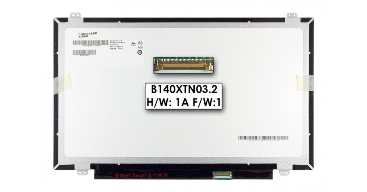 Vélemények: 14.0" HD Fényes LED Slim Laptop Kijelző - 30 pin eDP ...