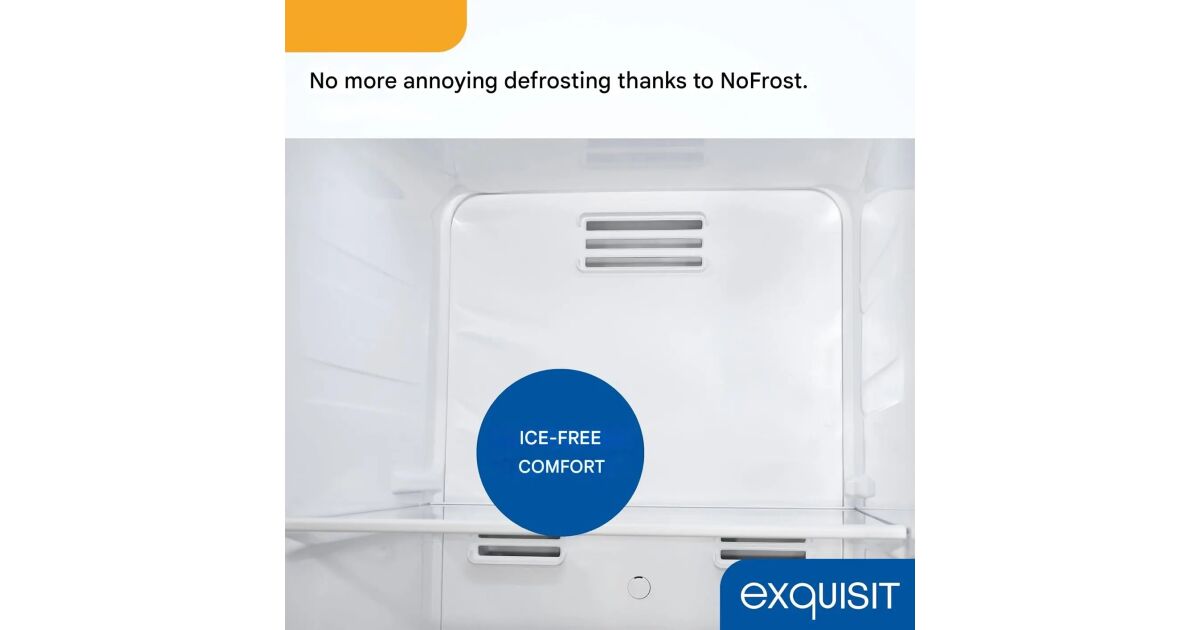 Exquisite side-by-side hűtőszekrény, No Frost, 442 liter, fehér | Pepita.hu