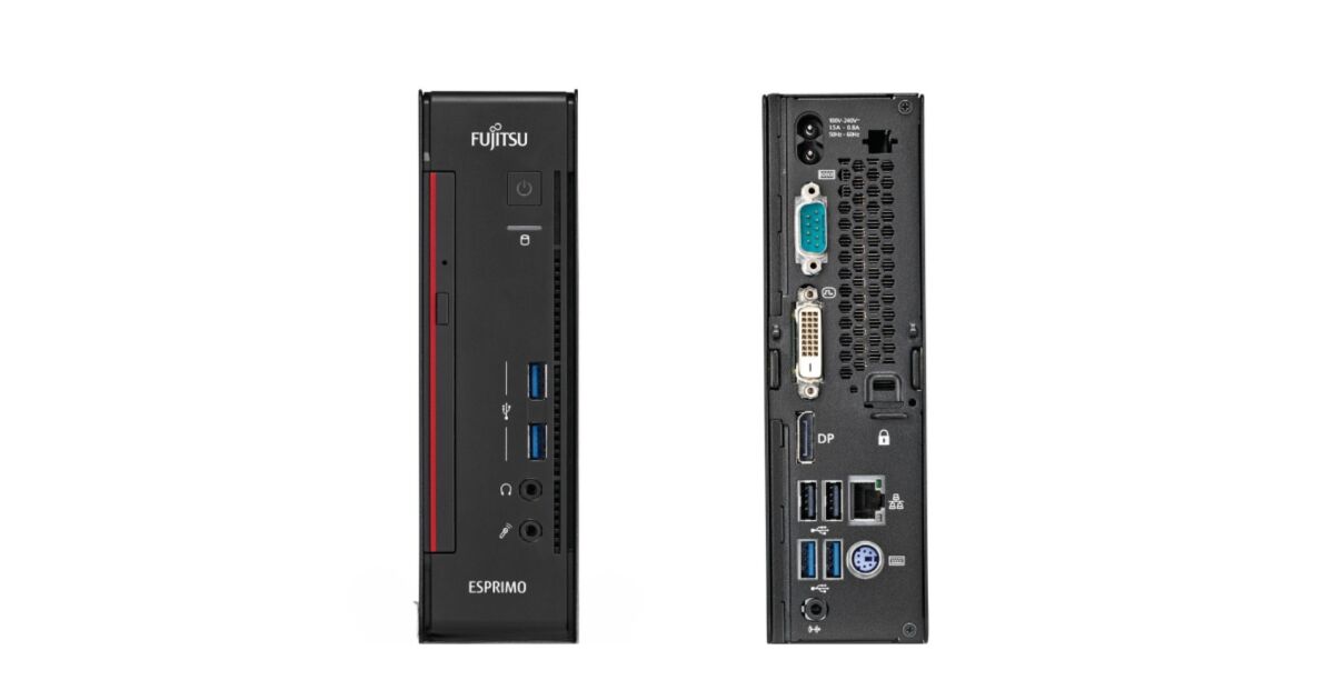 Fujitsu Esprimo Q556 Mini PC - i5-7500T, 64GB RAM, 512GB SSD | Pepita.hu