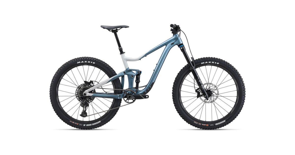 Giant Trance X 2 29 MTB Fully kerékpár - Aged Denim/Snow Drift | Pepita.hu