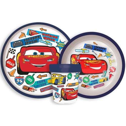 Recenzii: Set de vesela antiderapanta Disney Verdák Stickers Go ...