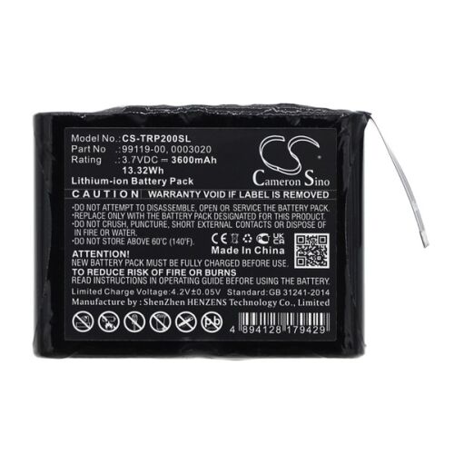 Vélemények: Cameron Sino akkumulátor Trimble 0003020 - 3.7V, 3600mAh ...