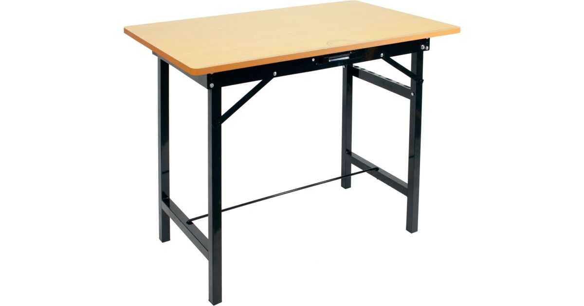 EXTOL CRAFT Összecsukható Munkapad Asztal - 100x60x80cm, 100kg ...