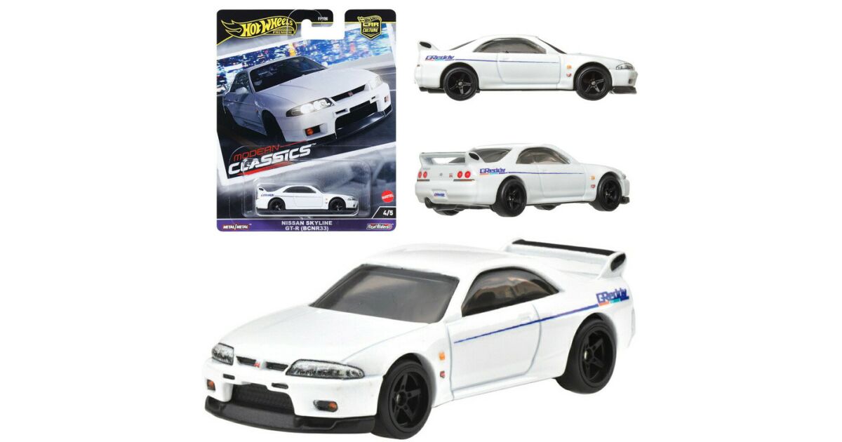 Mattel Hot Wheels Prémium Nissan Skyline GT-R kisautó ZA6031 | Pepita.com