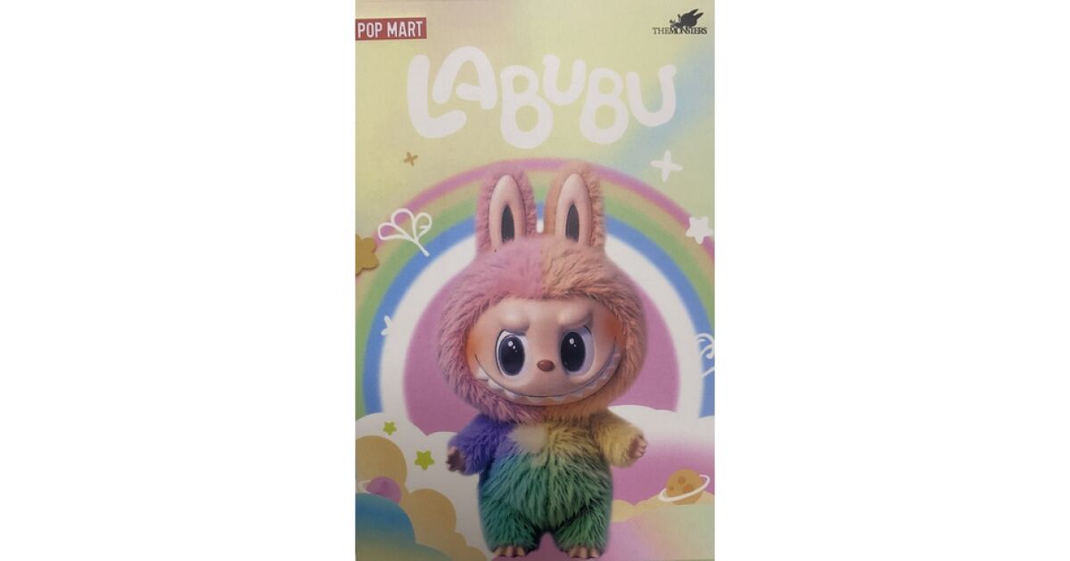 Labubu Rainbow Plüssfigura - 14cm, Véletlenszerű Szín (Replika) | Pepita.hu