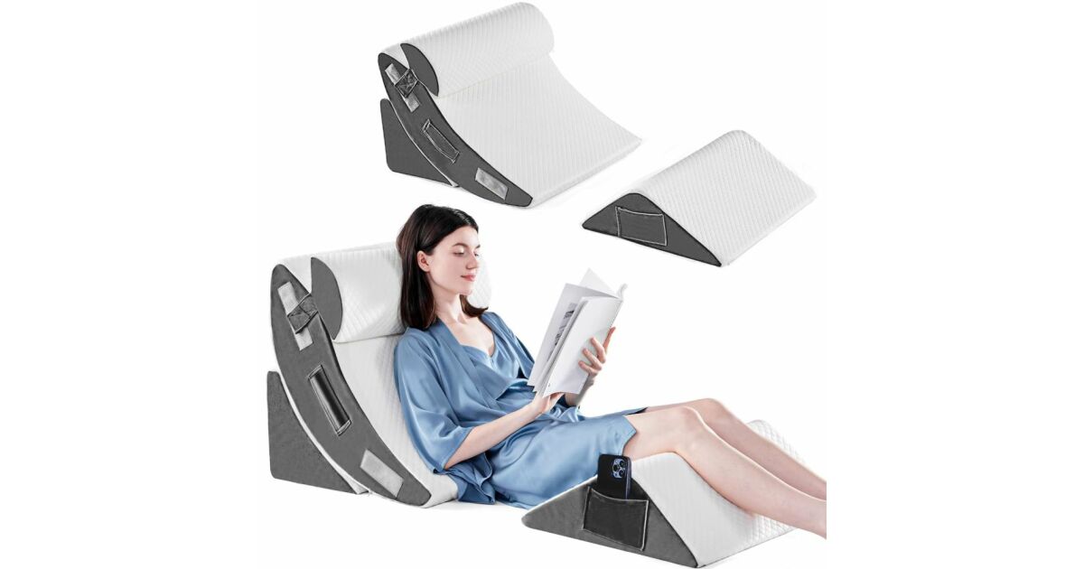Set 4 Perne Ortopedice Reglabile tip Pat Ortopedic Linomag®, din Spuma ...