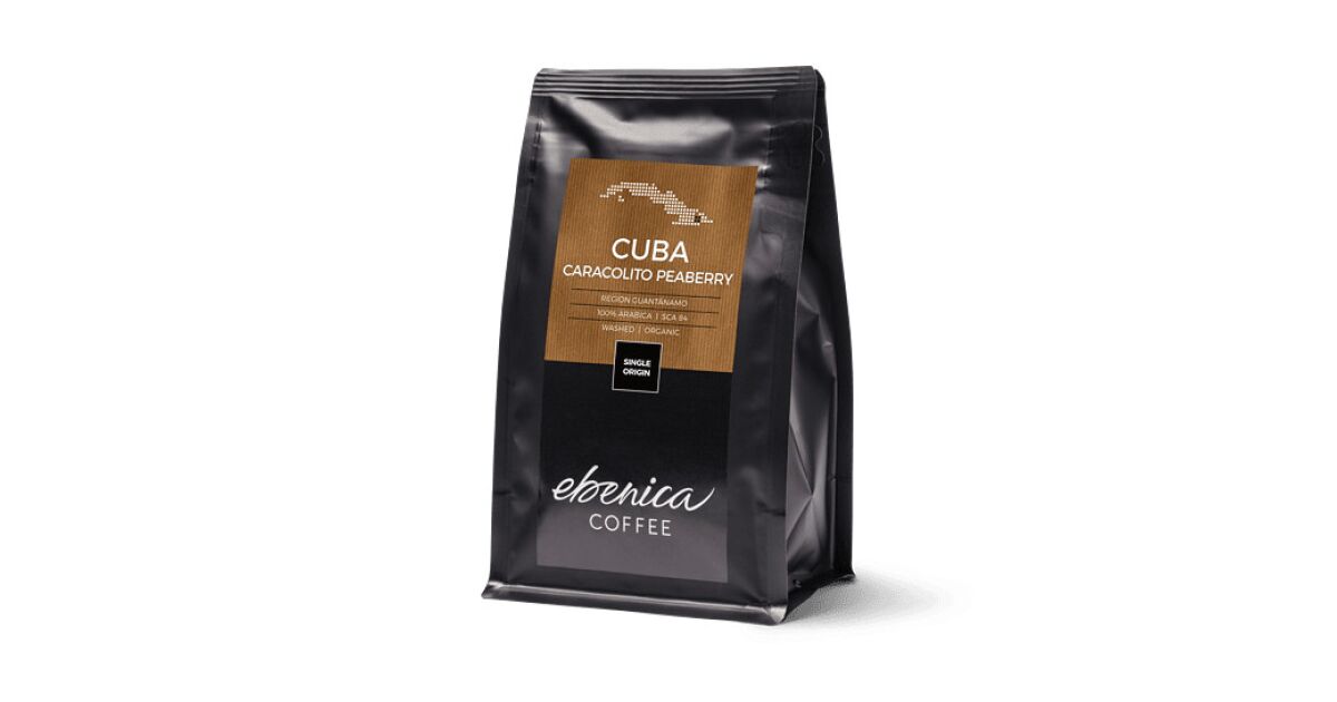 Ebenica Cuba Caracolito Peaberry Speciality Szemes Kávé - 220g | Pepita.hu