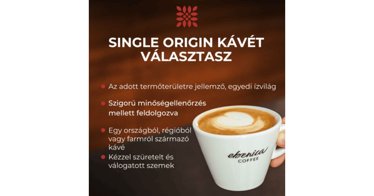 Ebenica Cuba Caracolito Peaberry Speciality Szemes Kávé - 220g | Pepita.hu