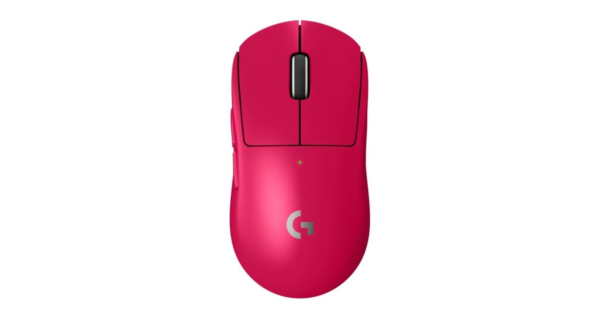 Logitech G Pro X Superlight 2 LIGHTSPEED - Magenta, Ultra-könnyű ...