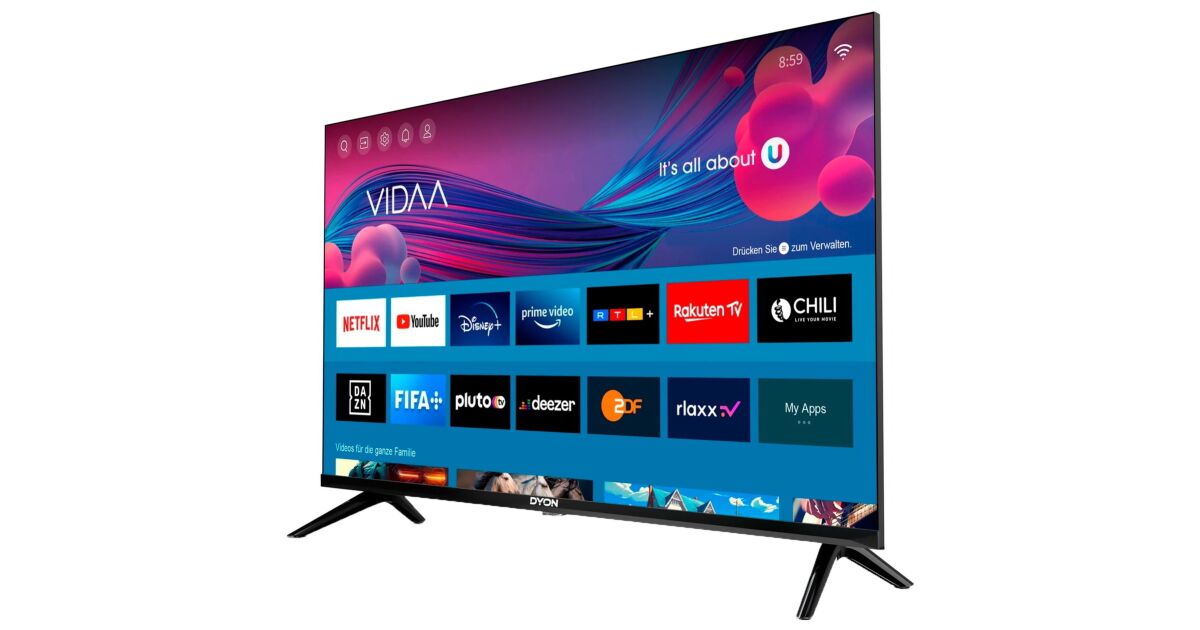 DYON 43 FullHD Smart LED TV - VIDAA OS, WiFi | Pepita.hu