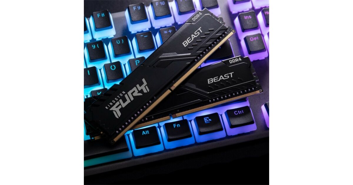 Kingston FURY Beast 16GB DDR4 3600MHz CL18 Memória (KF436C18BB/16 ...