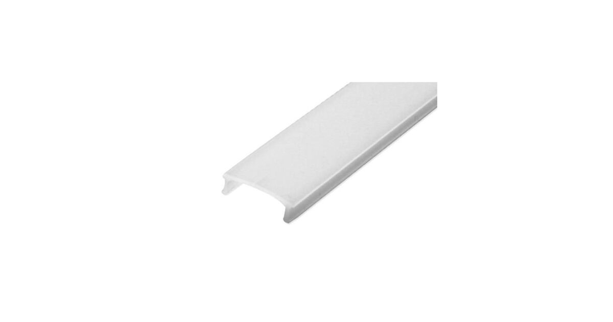 Capac profil benzi LED, montare la suprafata, lungime 2 m, PC | Pepita.hu