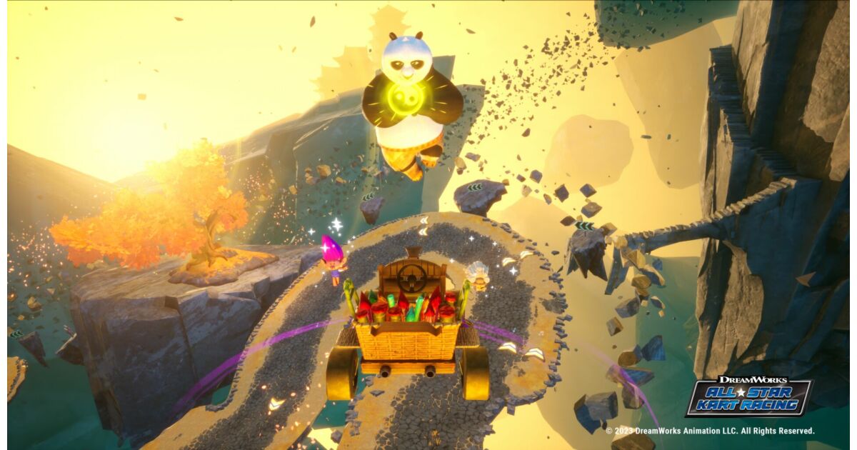 DreamWorks All-Star Kart Racing, PlayStation 4, Konzol játékszoftver ...