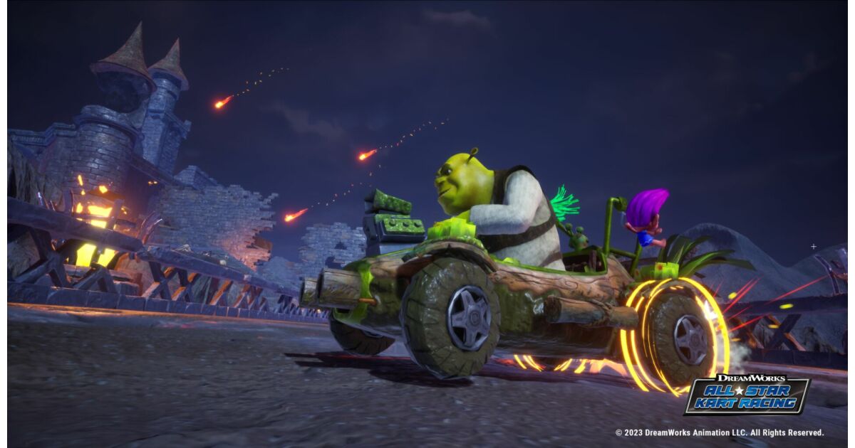 DreamWorks All-Star Kart Racing, PlayStation 4, Konzol játékszoftver ...