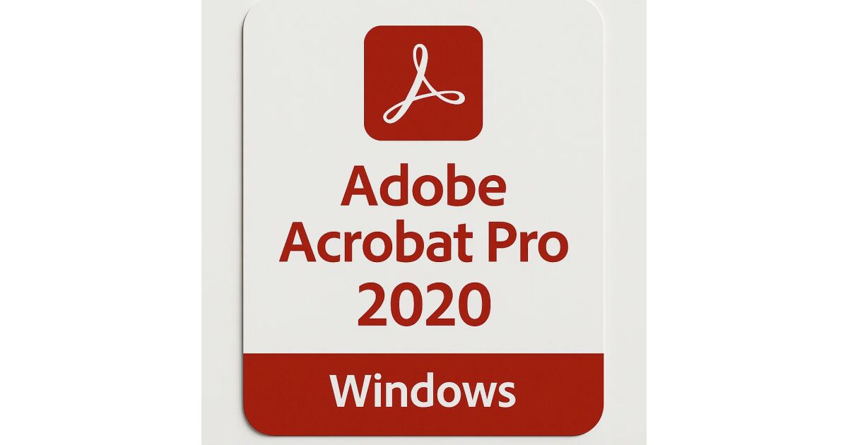 Adobe Acrobat Pro 2020 I Windows I | Pepita.hu
