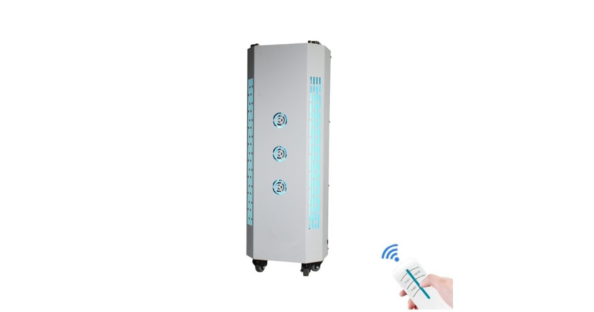 Lampa Bactericida UVC 300W Portabila cu Telecomanda - Sterilizare Aer ...