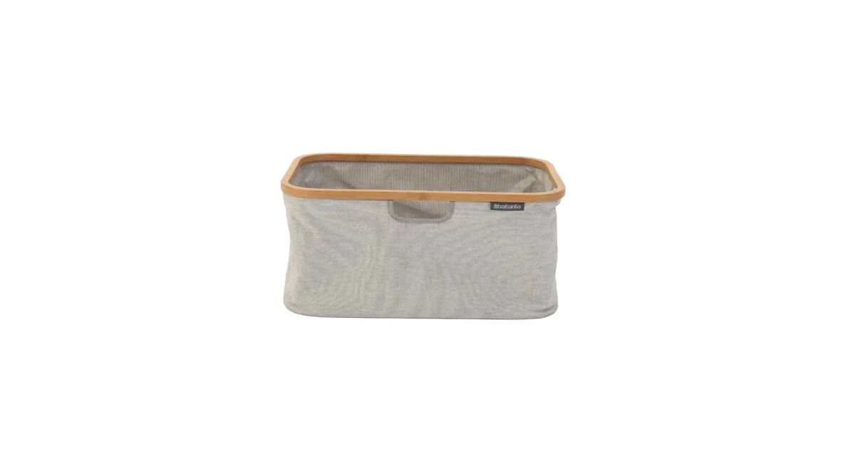 Cos pentru rufe pliabil, Brabantia, Foldable, 40 litri, gri | Pepita.com