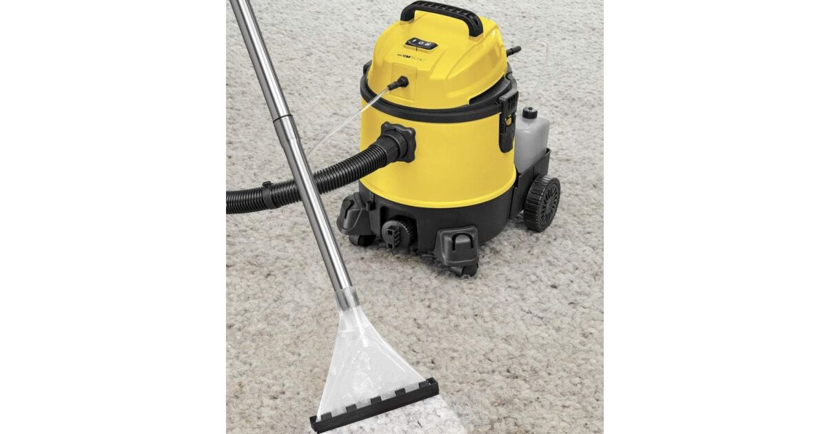 Aspirator multifunctional cu spalare 4in1, Clatronic, 1200 W, galben ...