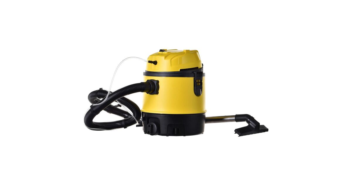 Aspirator multifunctional cu spalare 4in1, Clatronic, 1200 W, galben ...