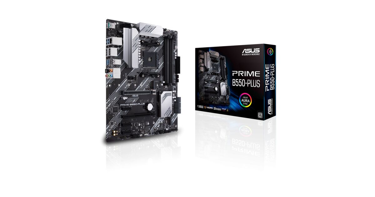 ASUS PRIME B550-PLUS AMD B550 Mufă AM4 ATX (90MB14U0-M0EAY0) | Pepita.com