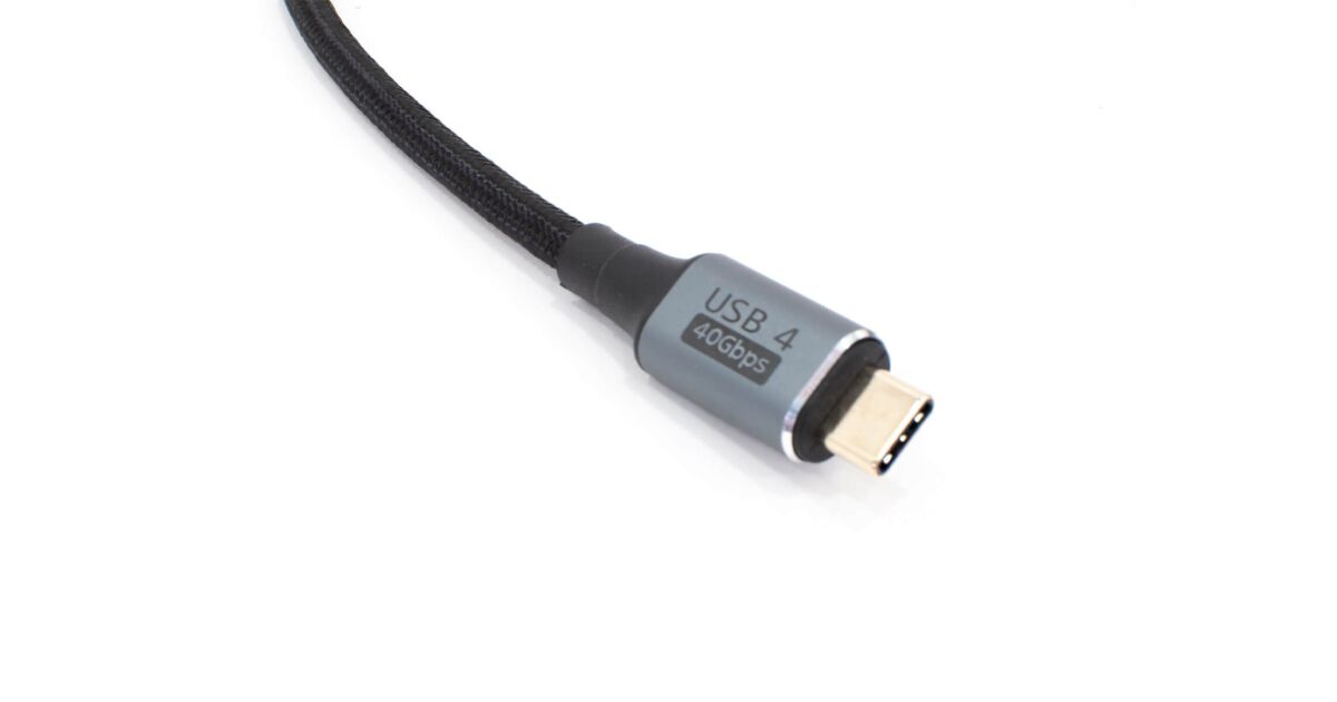 Thunder USB-C - USB-C kábel - 100W, 40Gbps, 0.3m | Pepita.hu